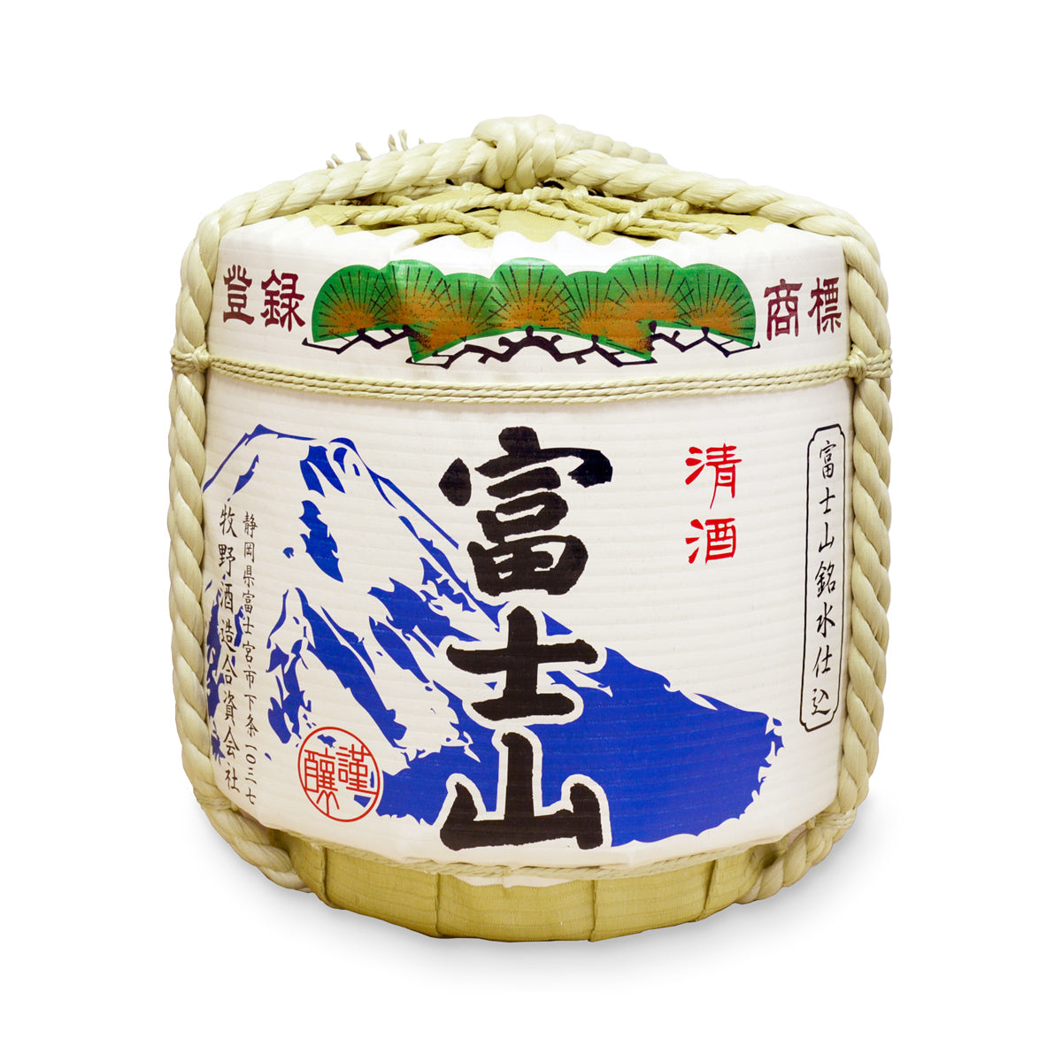 Display Sake-Barrel / Normal Type / Mt.Fuji — KOMODARU-globalstore